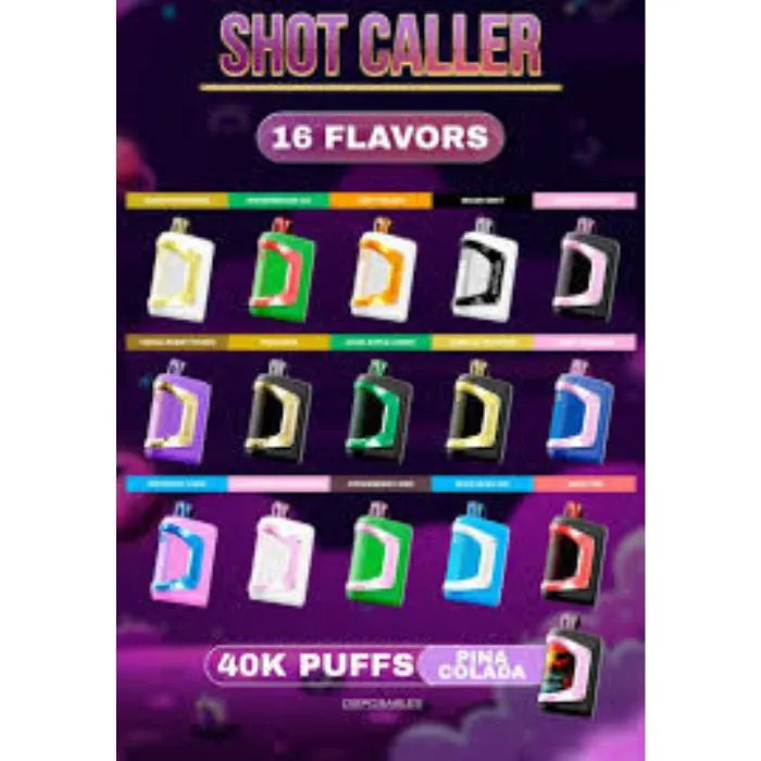 Shot Caller 40K Vape (TX) | Vaperanger Wholesale