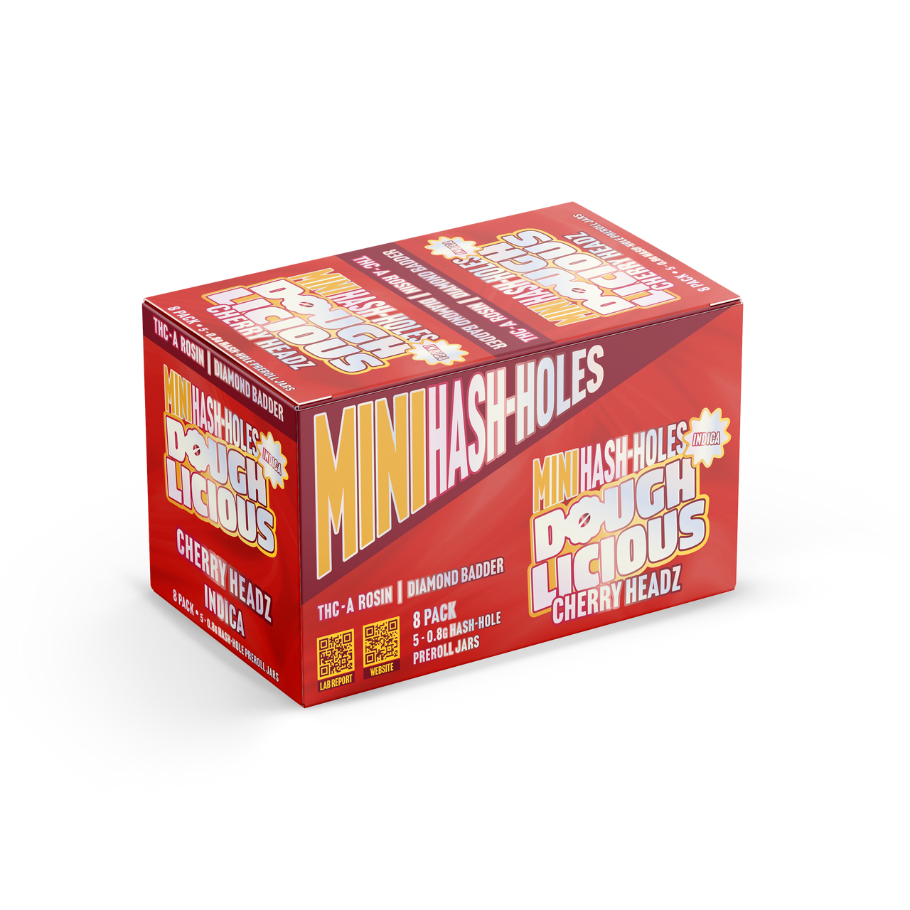 Doughlicious Mini Hash-Holes 8pk Display | VapeRanger