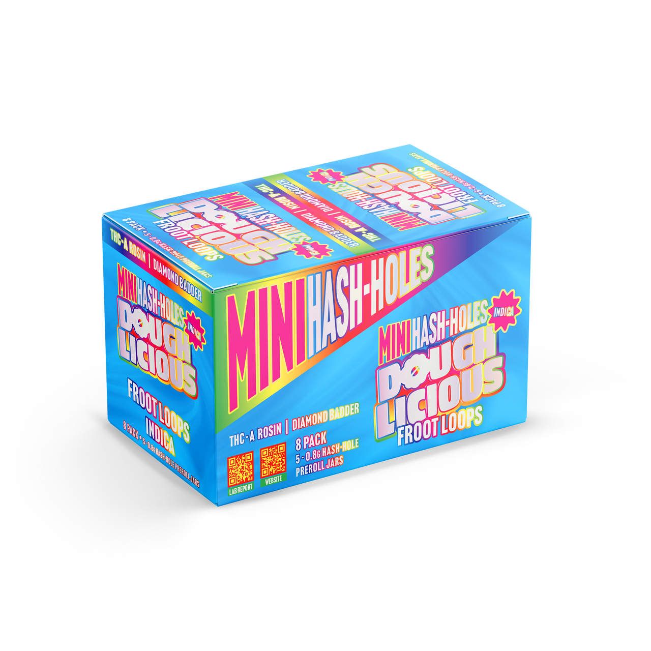 Doughlicious Mini Hash-Holes 8pk Display | VapeRanger