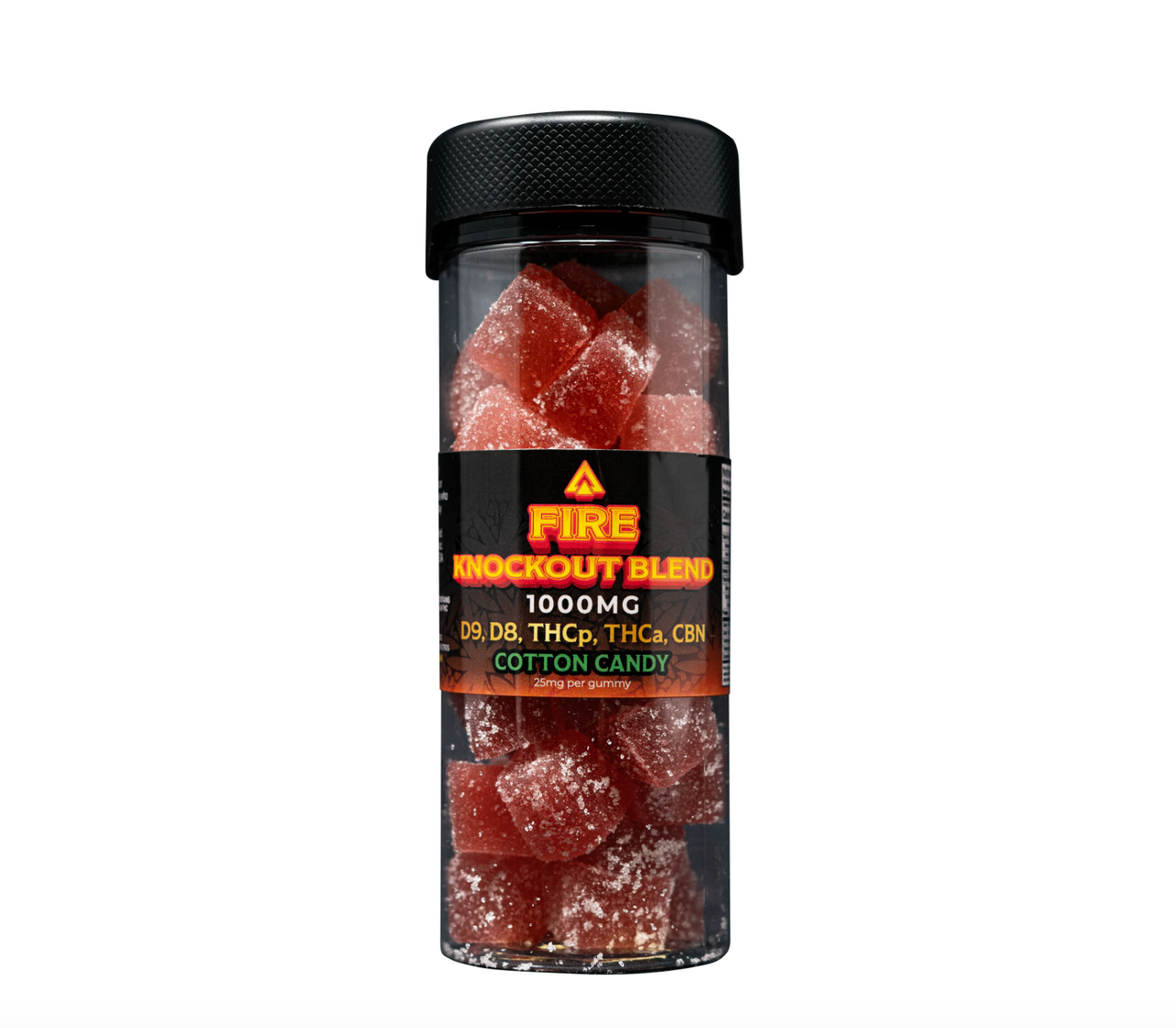 Gold Spectrum Fire Knockout Blend Gummies 1000MG