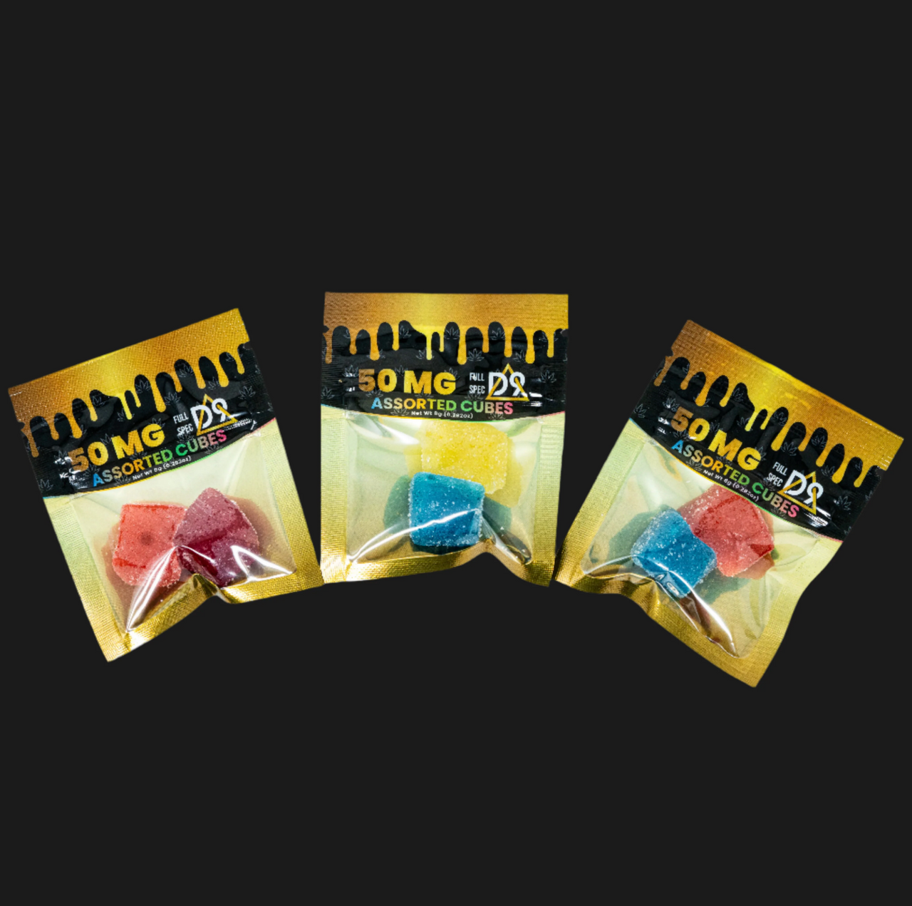 Gold Spectrum Delta 9 Sample Gummies 50MG | VapeRanger