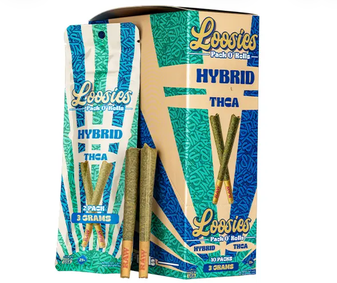 Loosies Pack O' Rolls THCA 3G | VapeRanger Wholesale