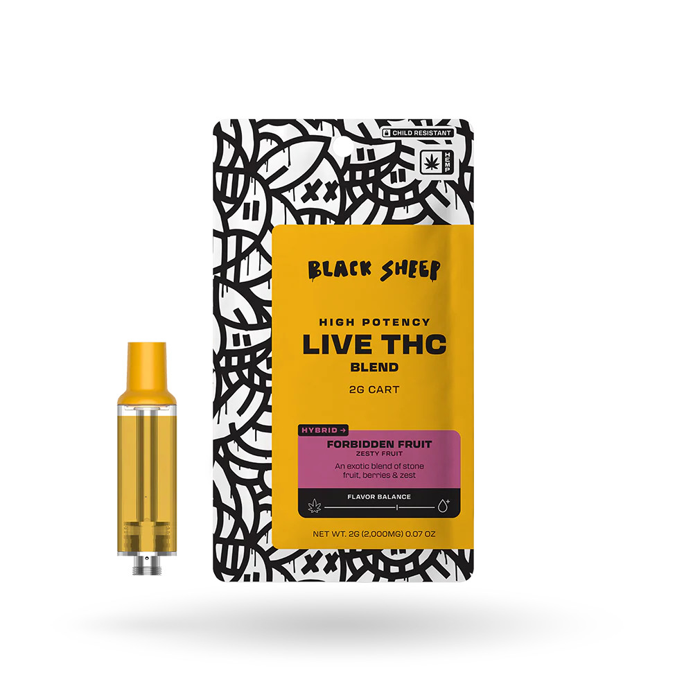 Black Sheep Live THC Blend Vape Cartridge | VapeRanger Wholesale