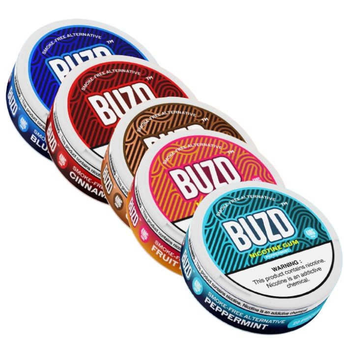 Buzd Nicotine Gum | VapeRanger Wholesale