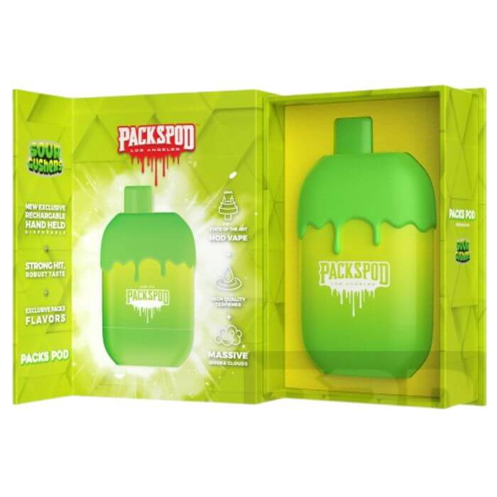 Packspod Disposable Vape - 5000 Puffs