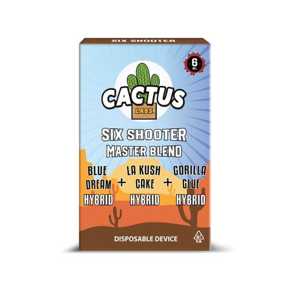 Cactus Labs Hhc Disposable Six Shooter