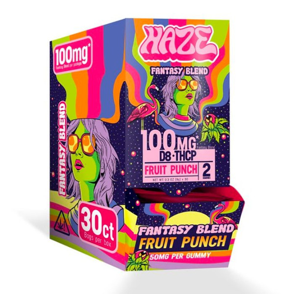 HAZE Fantasy Blend Delta 8 - THC-P Gummies | VapeRanger Wholesale