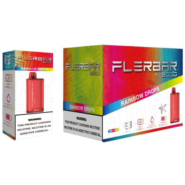 FLERBAR 8000 Disposable Vape | VapeRanger Wholesale