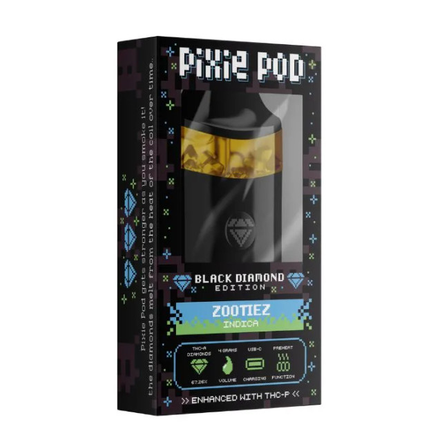 Pixie Dust Pixie Pod THCa Live Diamond Blend Disposable