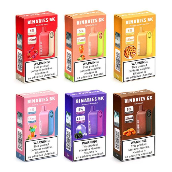 Binaries 6K Disposable Vape | VapeRanger Wholesale