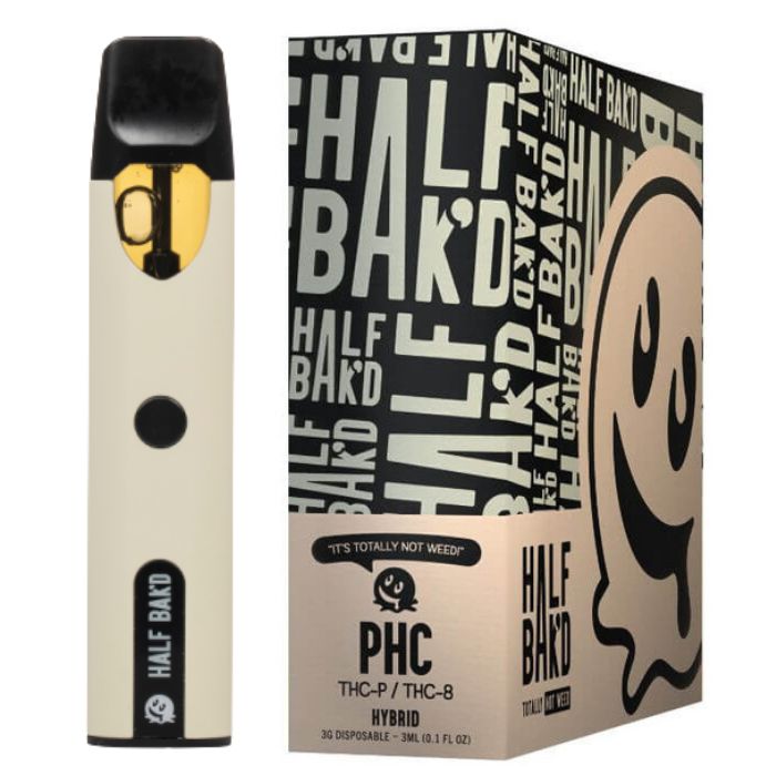 Half Bak'd THCA Disposable Vape 3G | VapeRanger Wholesale