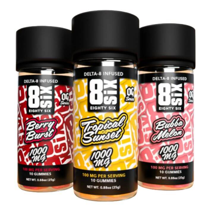 Eighty Six Delta 9 THC Gummies | VapeRanger Wholesale