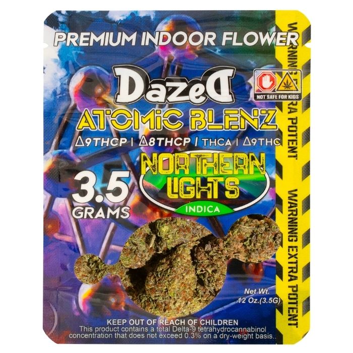 Dazed Atomic Blenz Delta 9 - 8 - THC-P - THCA Flower 3.5G | VapeRanger ...