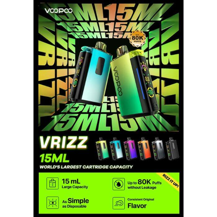 VooPoo VRIZZ Pod System | Vaperanger Wholesale