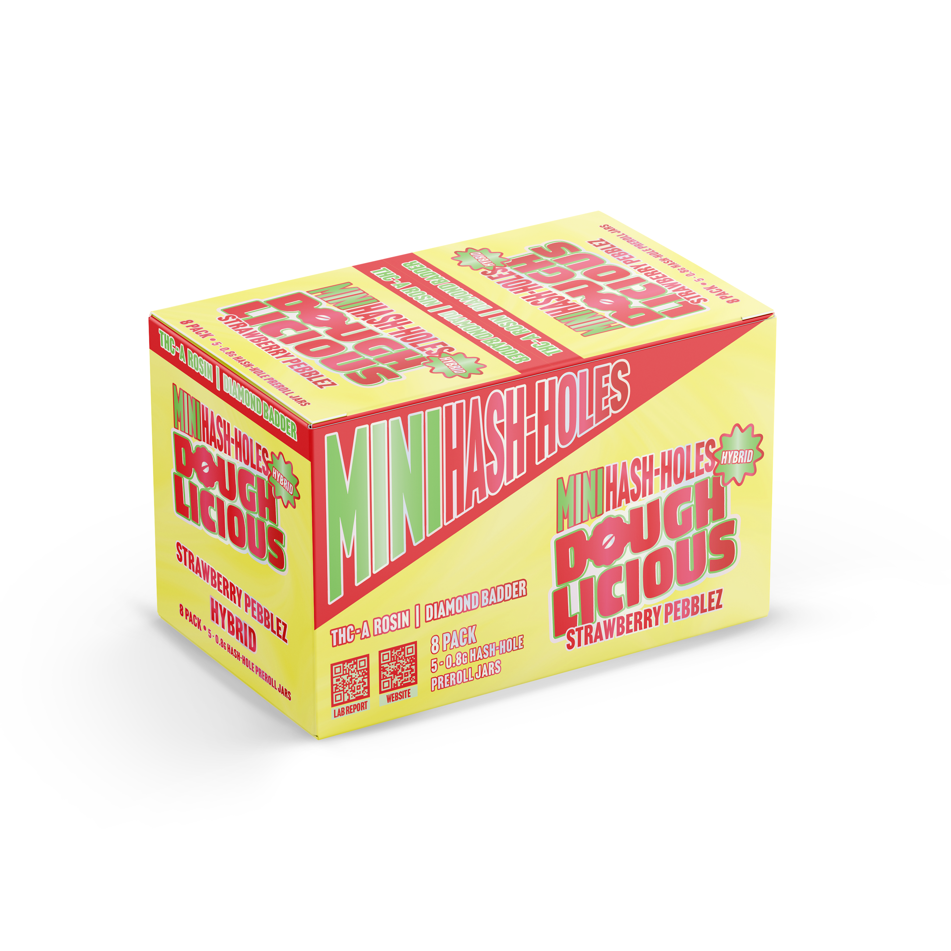 Doughlicious Mini Hash-Holes 8pk Display | VapeRanger