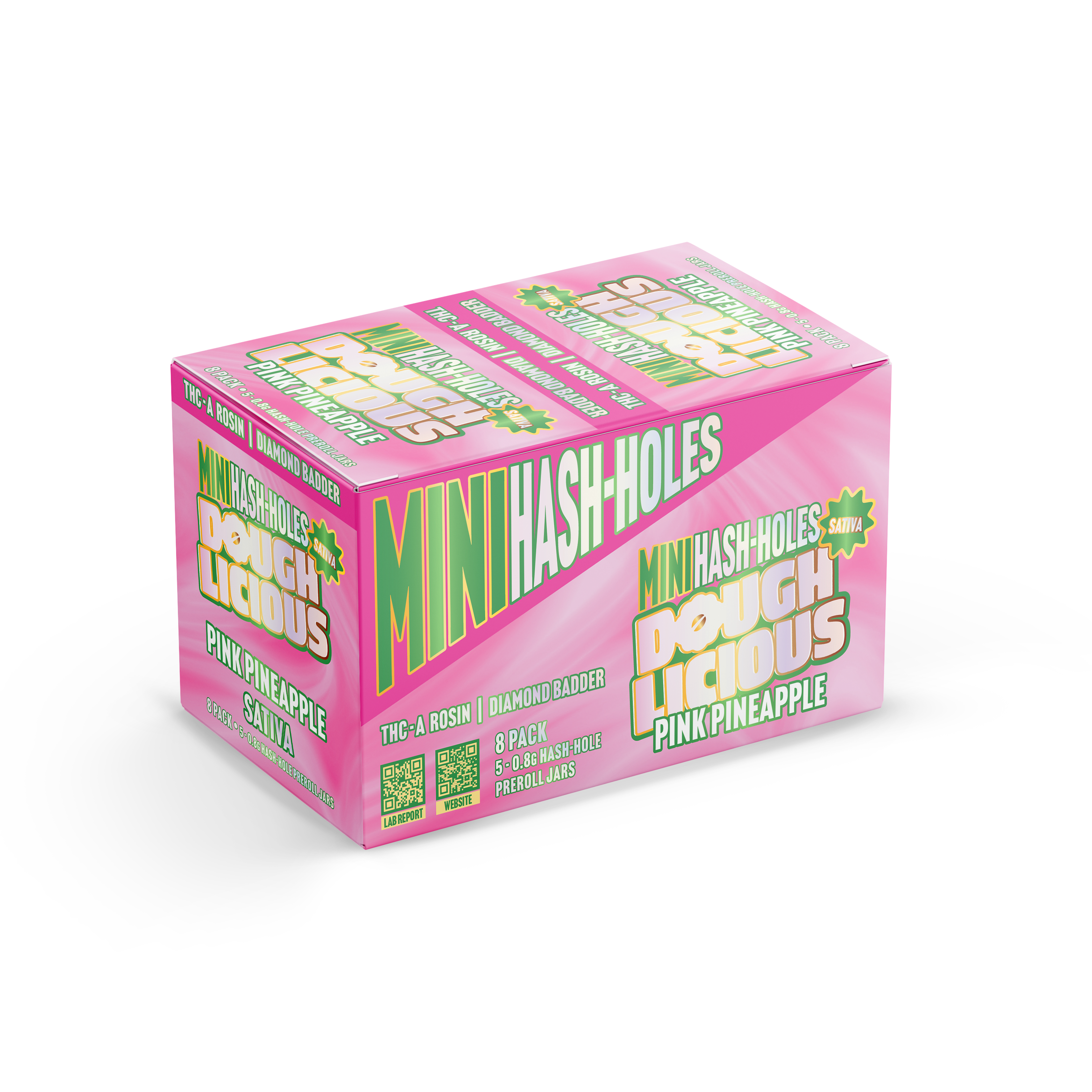Doughlicious Mini Hash-Holes 8pk Display | VapeRanger