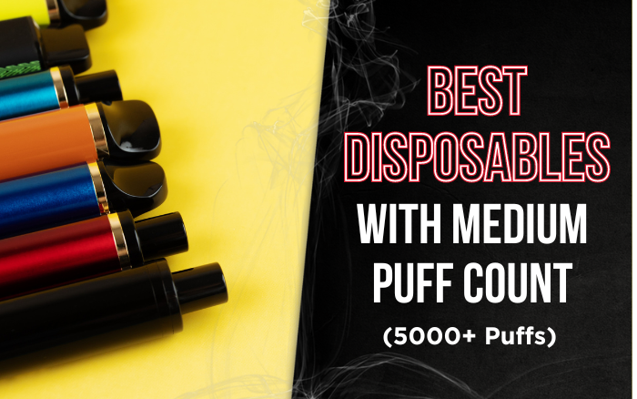 The Best Disposables with Medium Puff Count (5000+ Puffs) - VapeRanger