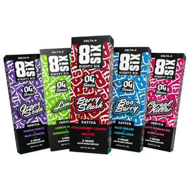 Eighty Six Delta 8 Disposable | VapeRanger Wholesale