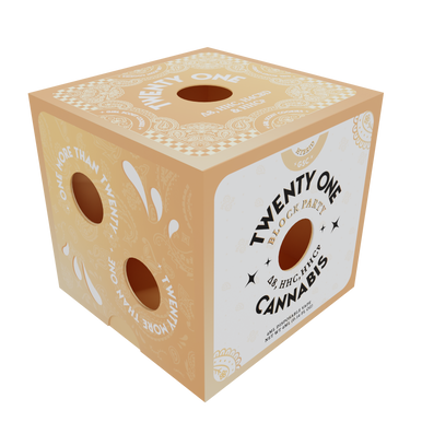 Twenty One Cannabis Block Party Delta 8 - HHC - HHC-P Disposable Vape ...