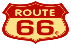 Route 66 Red Street Sign Pen Blank - Pen Kit Mall