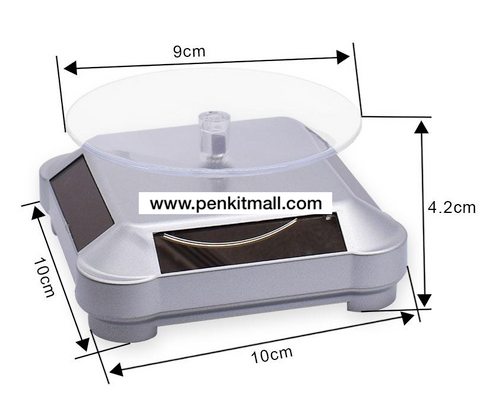 Solar / Battery Pen Revolving Showcase - Pen Kit Mall
