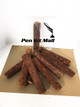 NATURAL CORN COB PEN BLANKS STABILIZED NATURAL COLOR - Pen Kit Mall