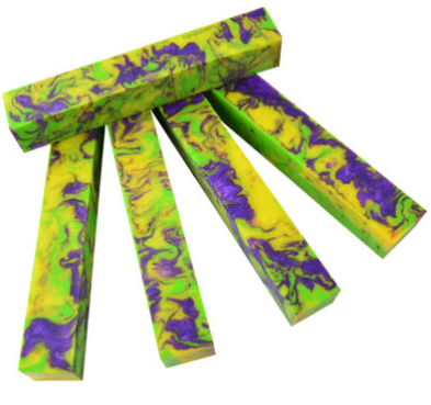 112 Goosebumps - Inlace Acrylester Pen Blank (One Blank) - Pen Kit Mall