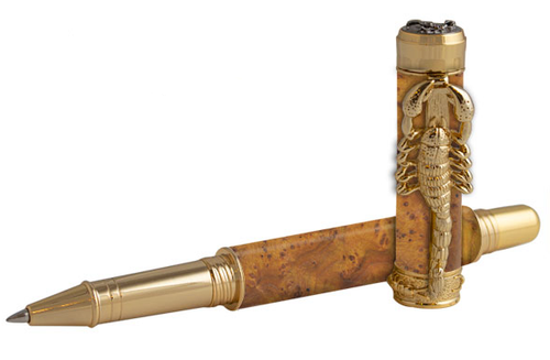Scorpion Rollerball Pen Kit - 24kt Gold - Pen Kit Mall