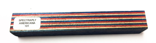 SPECTRAPLY 101 AMERICANA RED WHITE AND BLUE - Pen Kit Mall