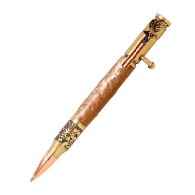 PKCP8DHAC Deer Hunter Bolt Action Antique Copper Pen Kit