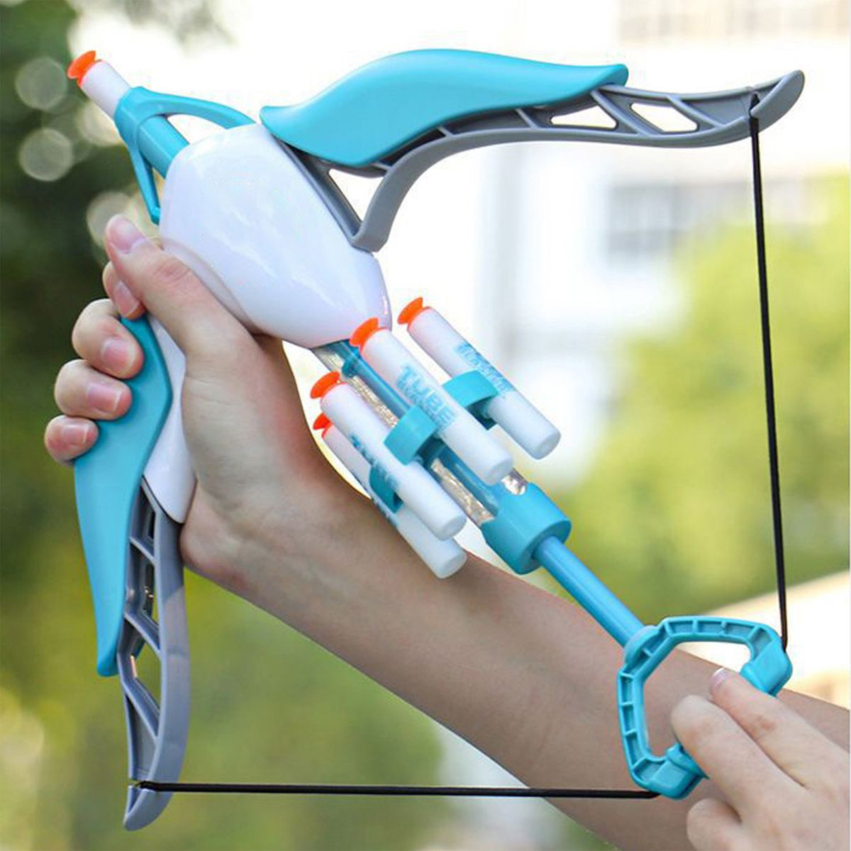 Kids' Tube Blaster Archery Set with Foam Arrows - Pick Your Plum