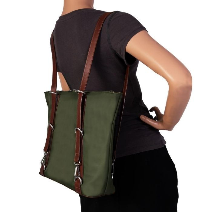 Dylan Nylon 3-in-1 Convertible Backpack - Pick Your Plum