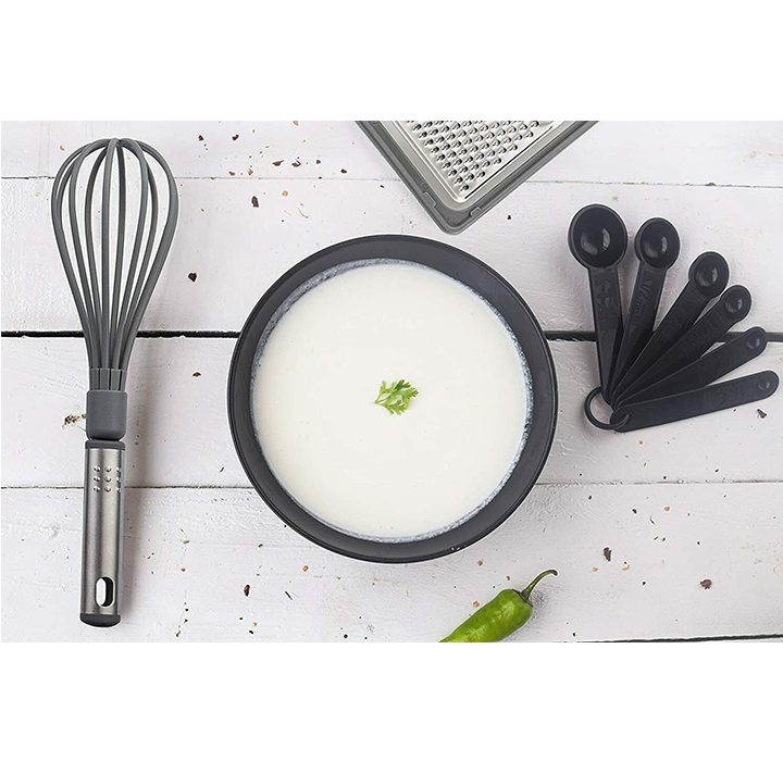 Hannah Kitchen 23-Piece Grey Kitchen Utensil Set - Pick Your Plum
