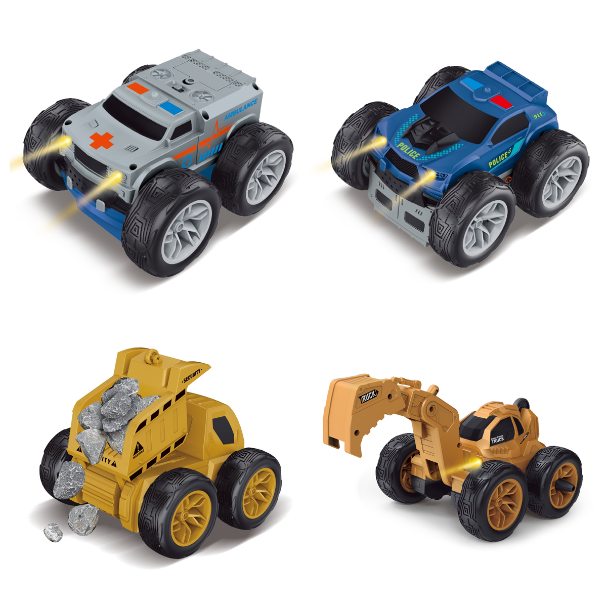 Kids' Remote Control 360-Degree Stunt Trucks & Cars - Pick Your Plum