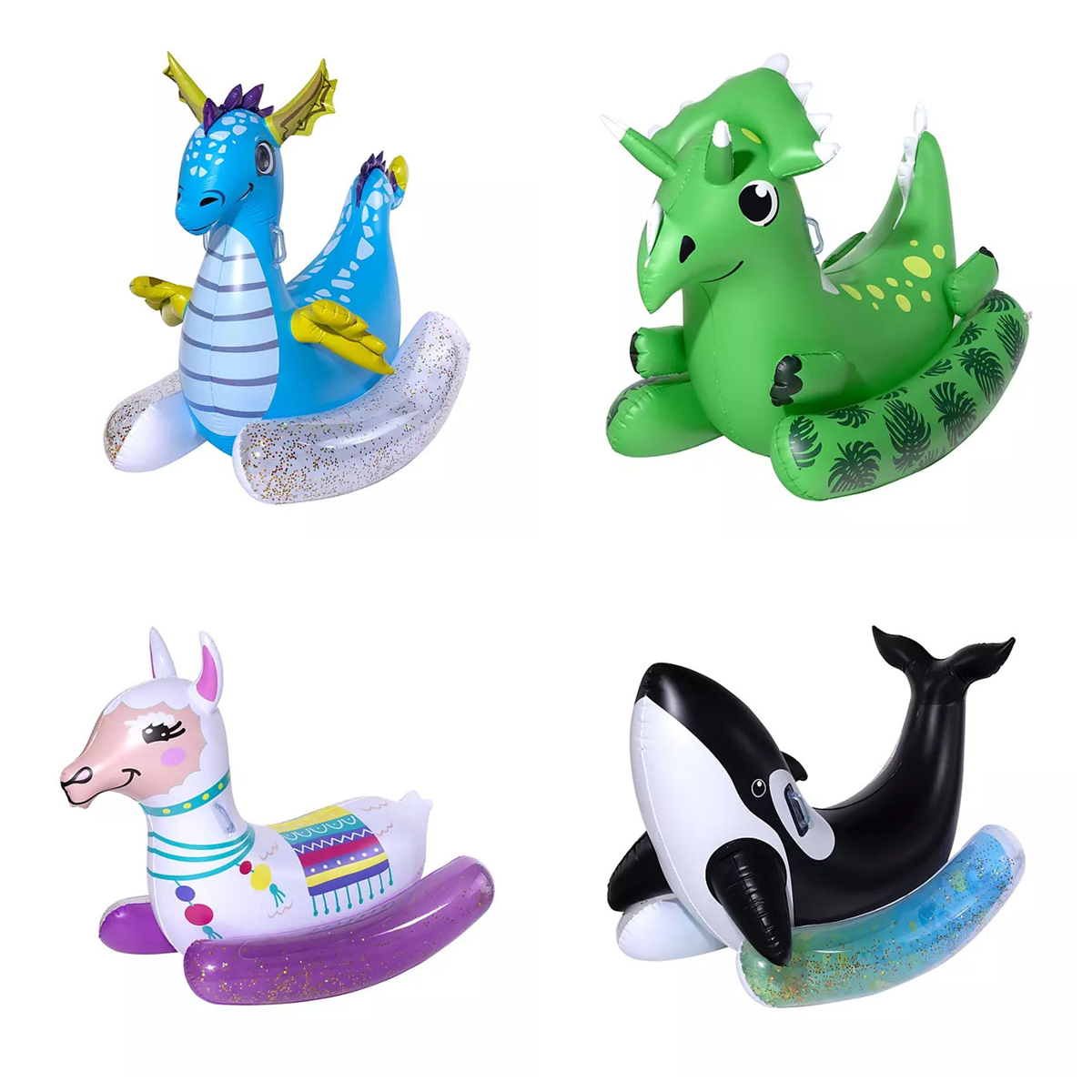 Member's Mark™ Inflatable Ride-on Pool Float with Handles - Pick Your Plum