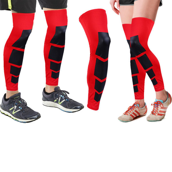Extreme Fit® Full-Length Leg Compression Sleeves (1-Pair) - Pick Your Plum