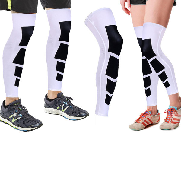 Extreme Fit® Full-Length Leg Compression Sleeves (1-Pair) - Pick Your Plum