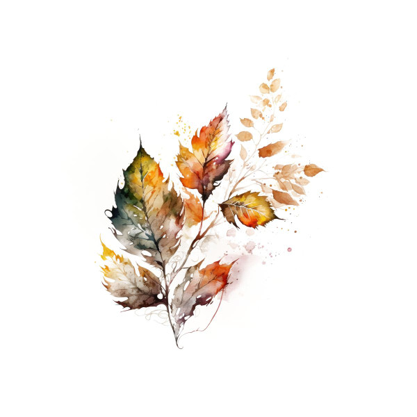 Fall Foliage Art Prints (Set of 4) - Pick Your Plum