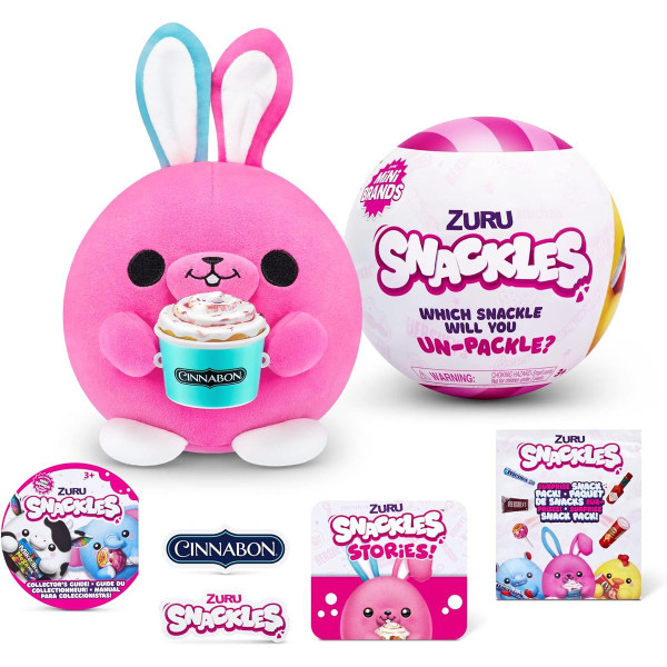 Zuru™ Snackles 5.5-Inch Super Soft Squeezable Plush (Mystery Surprise ...