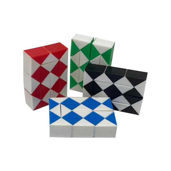 Ultra Mini Fidget Snake Cube Twist Puzzles (2-Pack) - Pick Your Plum