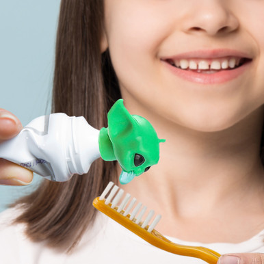 Baby Yoda Grogu Topper Toothpaste Dispenser - Pick Your Plum