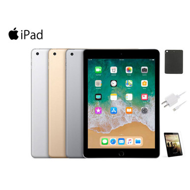 Apple® iPad (5th Gen), 9.7" Retina Display, 32GB, Wi-Fi Only Bundle ...