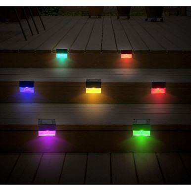 Solarek® Waterproof Solar Deck Lights, 6 ct. - Pick Your Plum