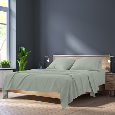 1800 Thread Count Sheet Set with Deep Pockets (4-Piece) - Pick Your Plum