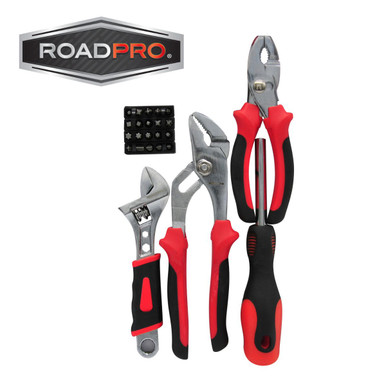 RoadPro Tool Set - 5ct PDQ with Bits (24-Piece) - Pick Your Plum