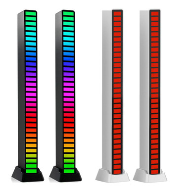 GetLit Sound-Activated Multi-Color Light Bar (2-Pack) - Pick Your Plum
