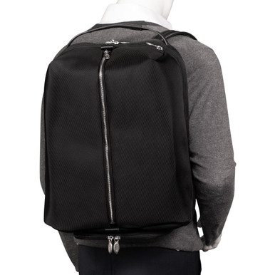 SOUTH SHORE 17” Nylon Overnight Laptop Backpack - Pick Your Plum