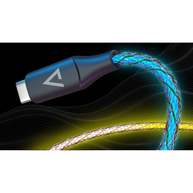 STATIK® GloBright USB-C-to-Lightning Braided LED Cable (3-Pack) - Pick ...