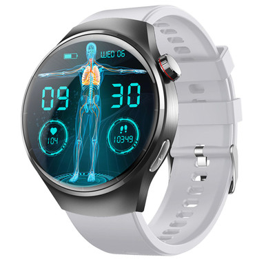 Smartwatch 1.55 Inch Screen with SOS Call Fall Detection and ECG Body ...
