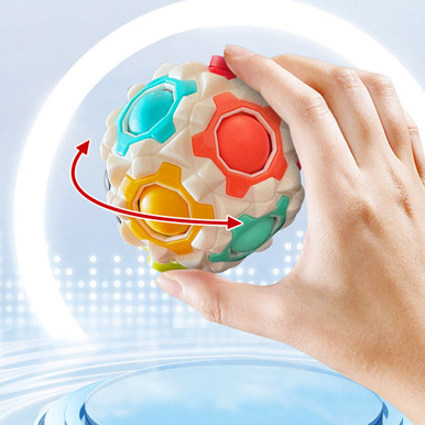 Finger-Top Massage Fidget Puzzle Ball Spinner - Pick Your Plum